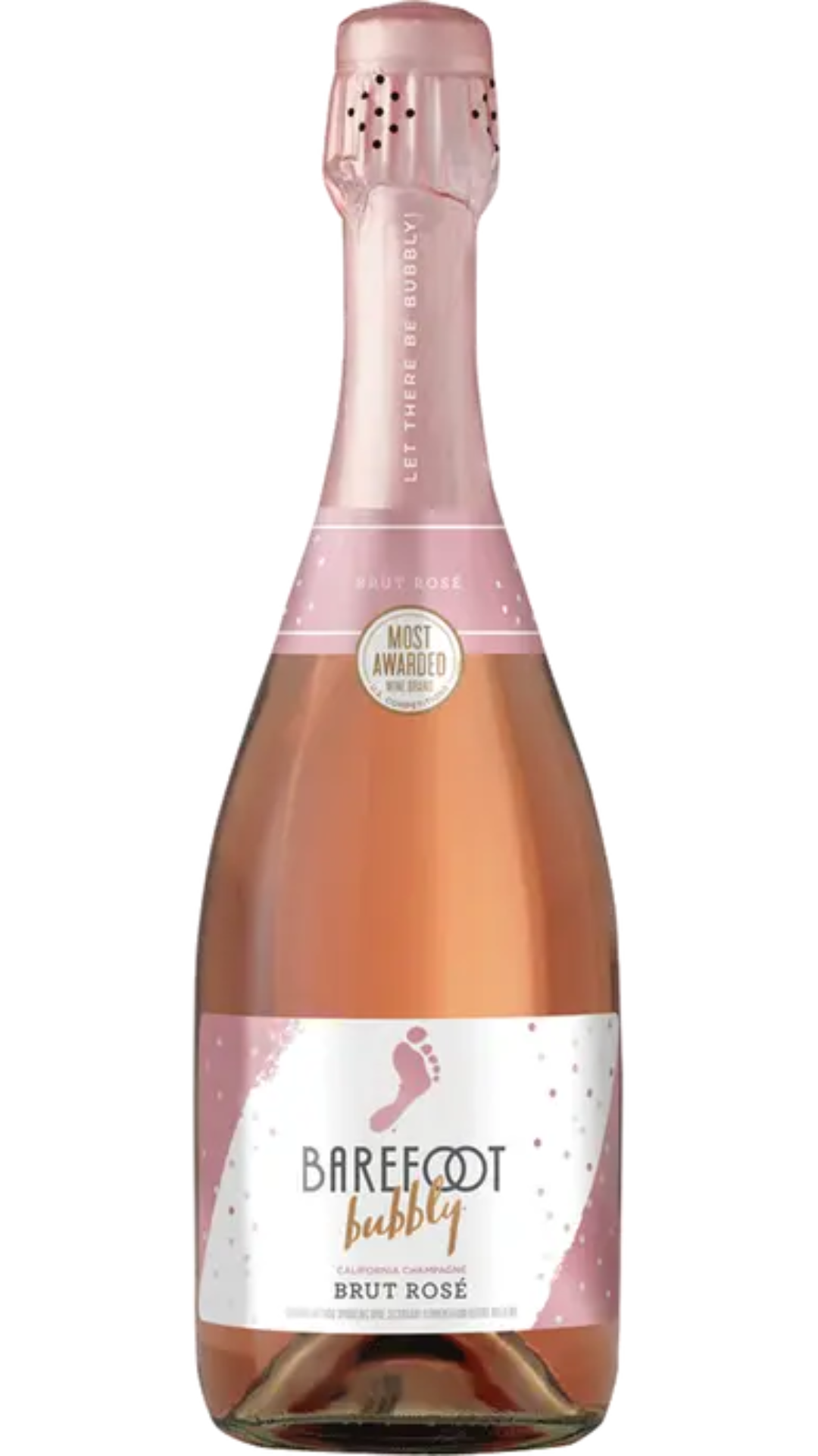 Barefoot Bubbly Brut Rose from United States - Winner of Silver medal ...