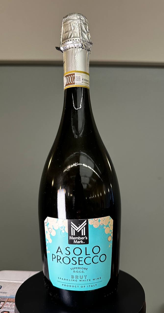 Member's Mark Asolo Prosecco DOCG from Italy - Winner of medal at the ...