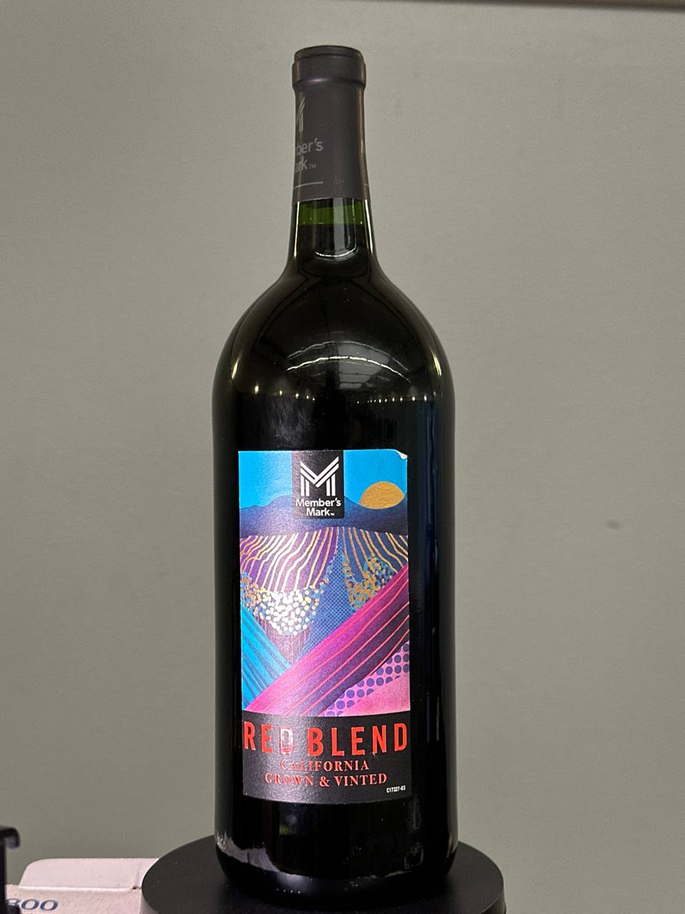 Member's Mark Red Blend California Grown & Vinted from United States ...