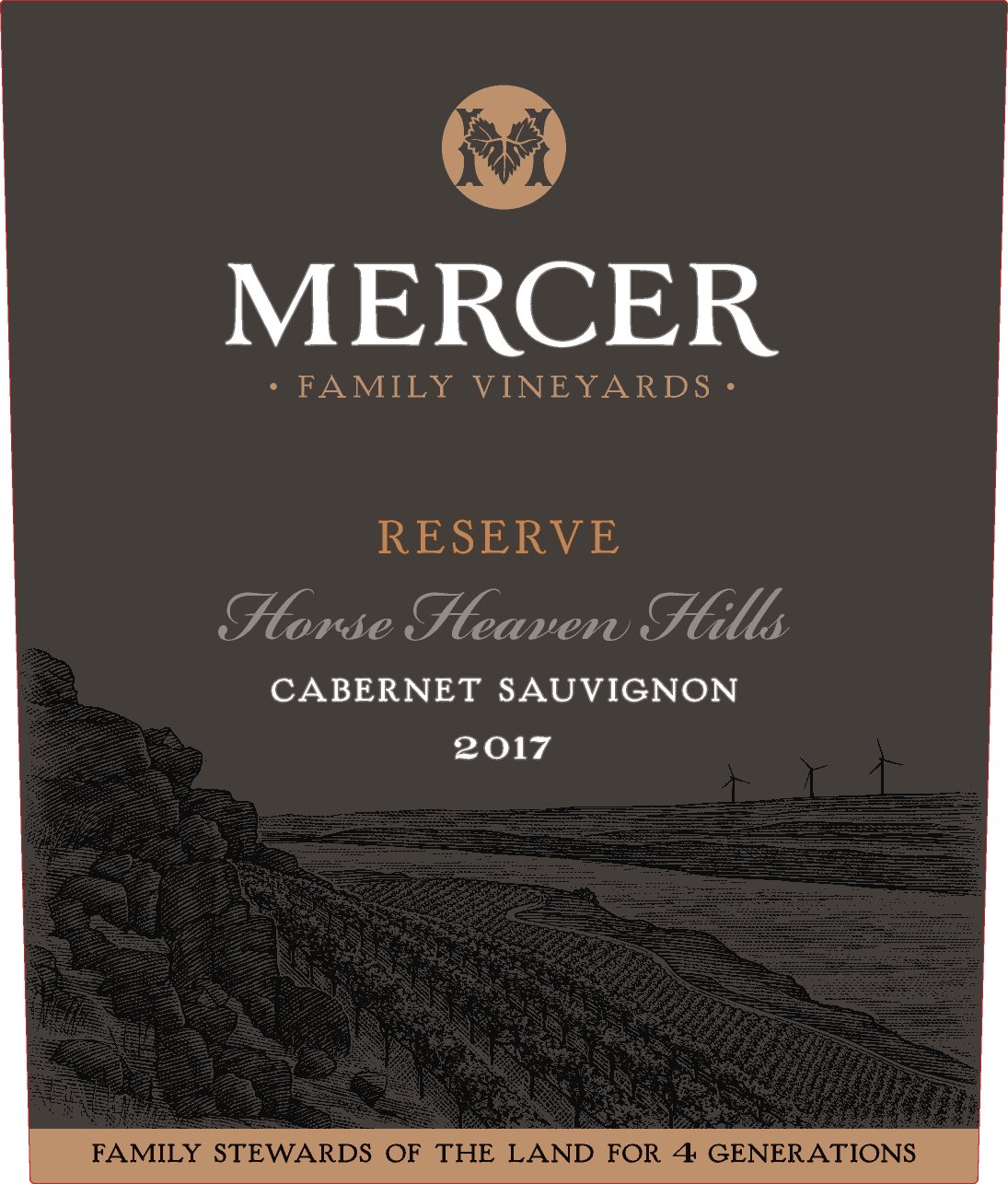 Mercer Family Vineyards Reserve Cabernet Sauvignon from United States ...
